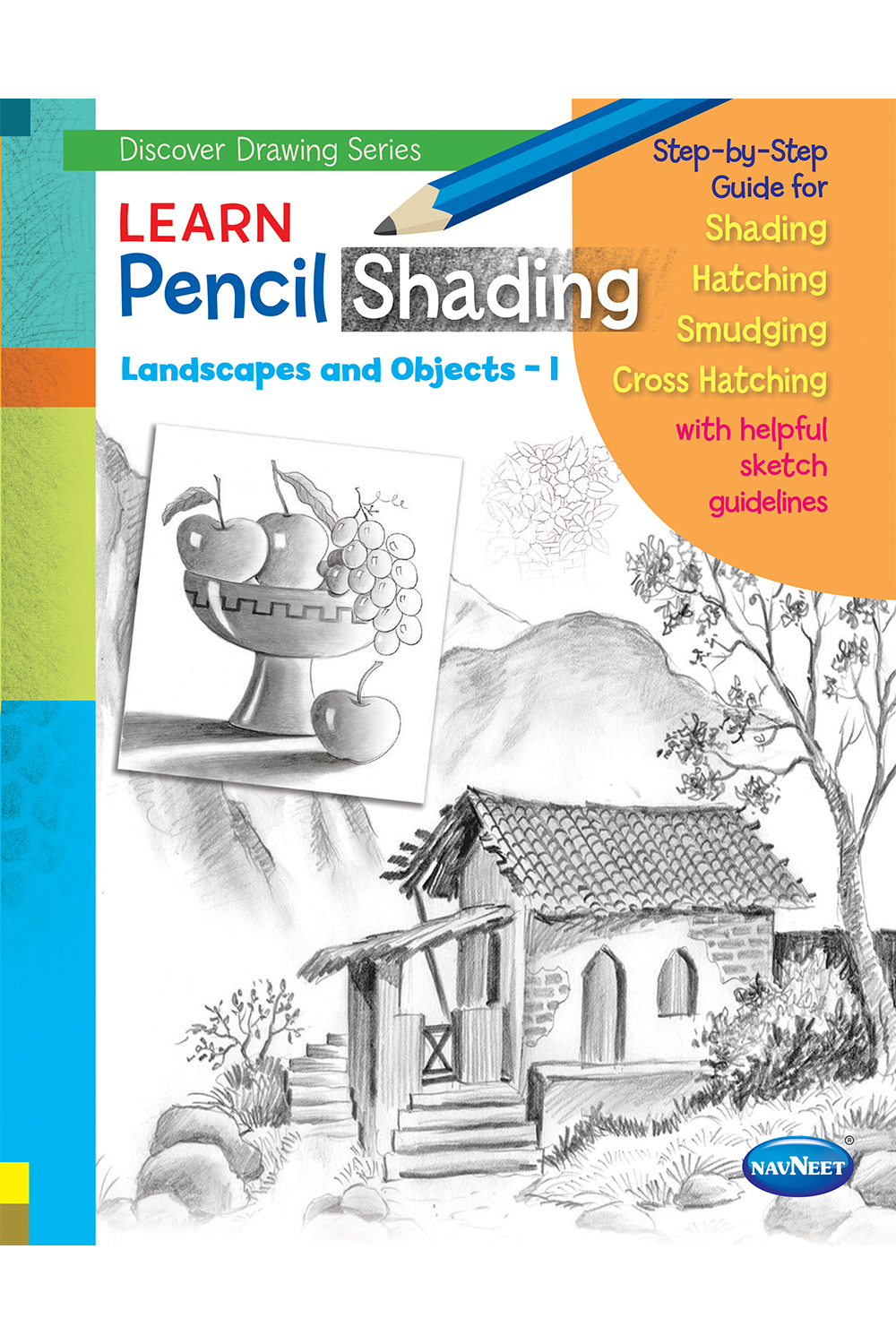 LEARN PENCIL SHADING - LANDSCAPES & OBJECTS I - Navneet Education Limited