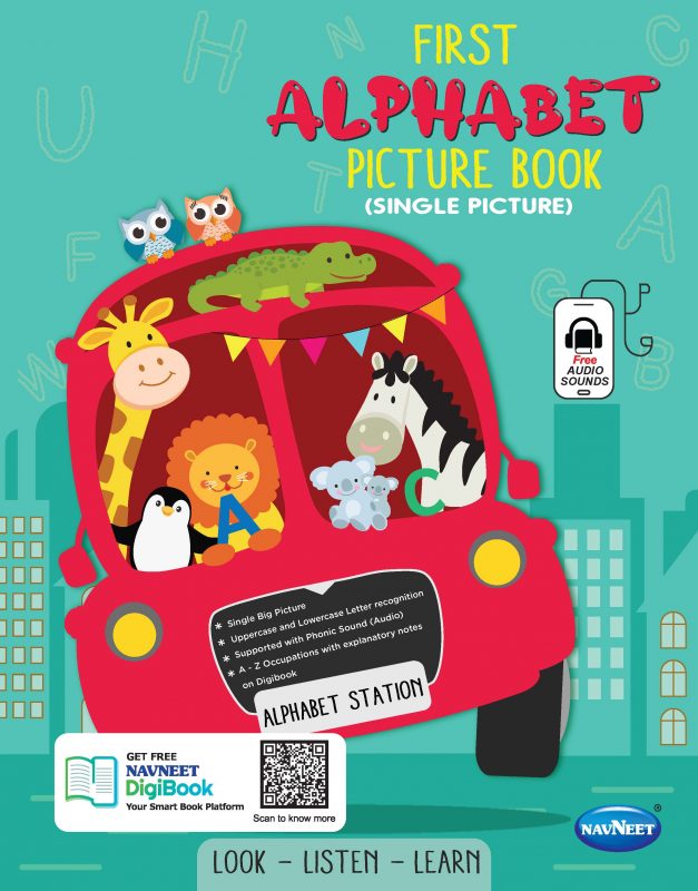 First Picture Book - Alphabet (Single Picture) - Navneet Education Limited