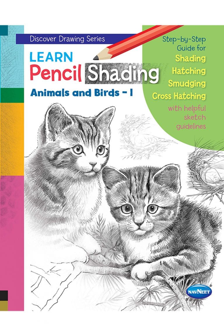 Learn Pencil Shading - Animals & Birds 1 - Navneet Education Limited