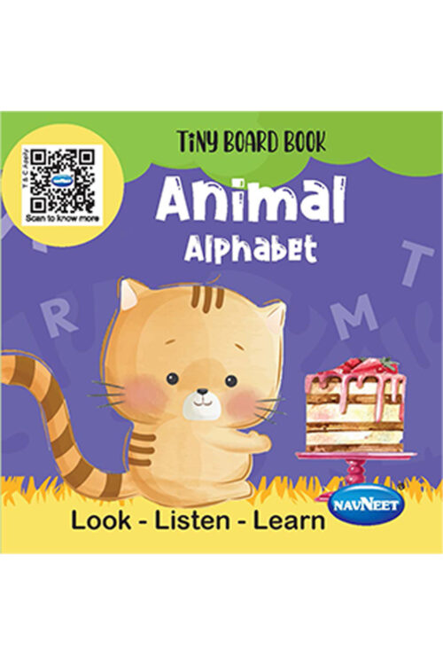 Tiny Board Book - Animal Alphabet - Navneet Education Limited