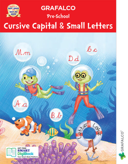 GRAFALCO PRE-SCHOOL CURSIVE CAPITAL & SMALL LETTERS - Navneet Education ...