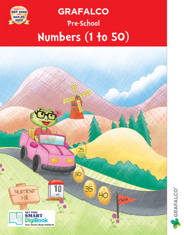 GRAFALCO PRE-SCHOOL NUMBERS (1 TO 50) - Navneet Education Limited