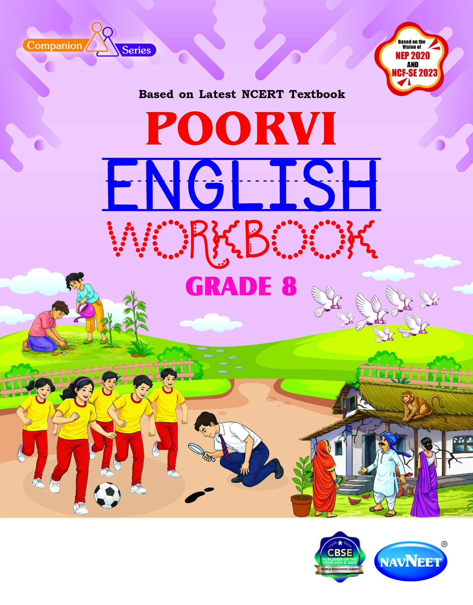 NCERT POORVI ENGLISH W.B. CLASS 8 - Navneet Education Limited