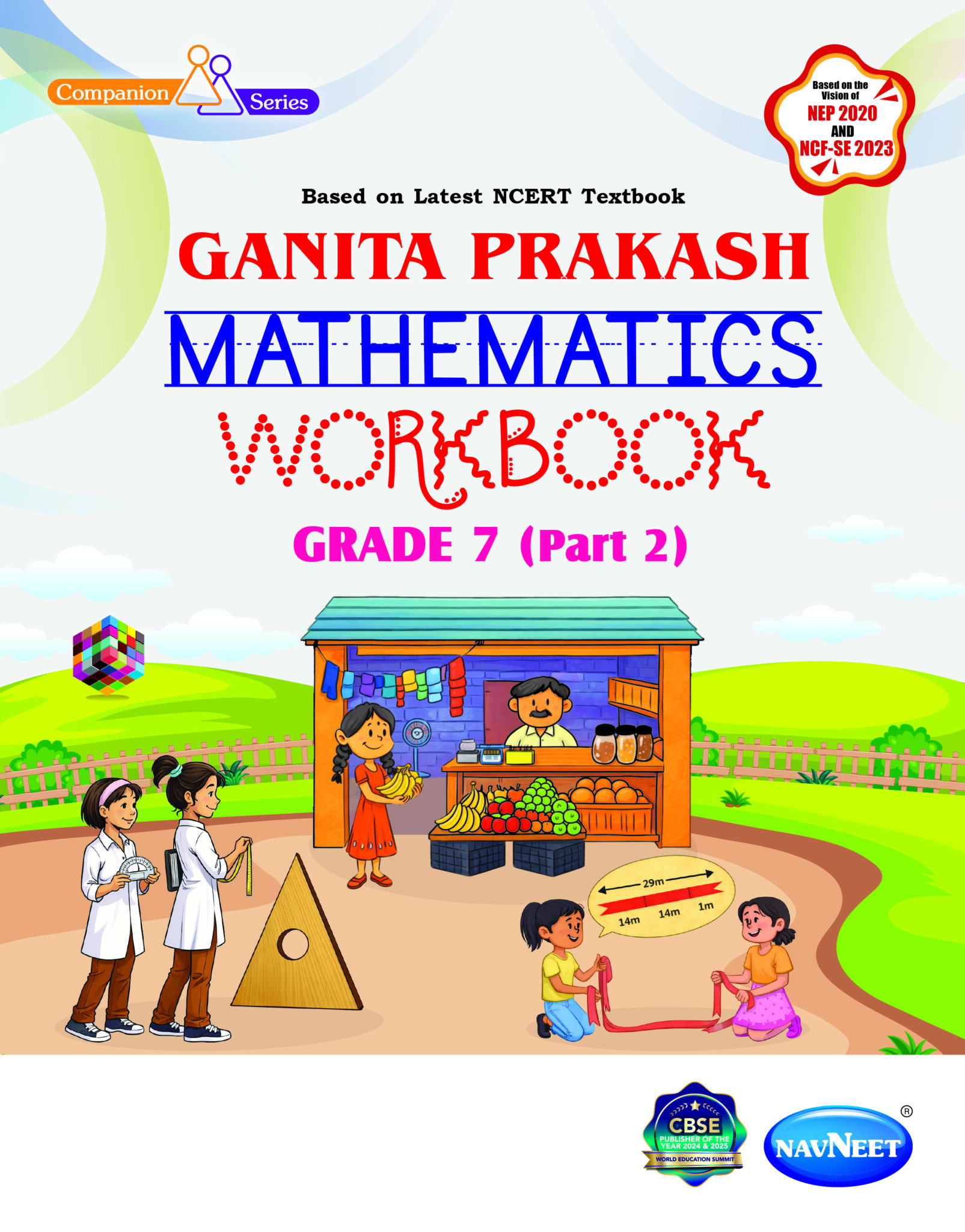 NCERT GANITA PRAKASH W.B. CLASS 7 PART-2 - Navneet Education Limited